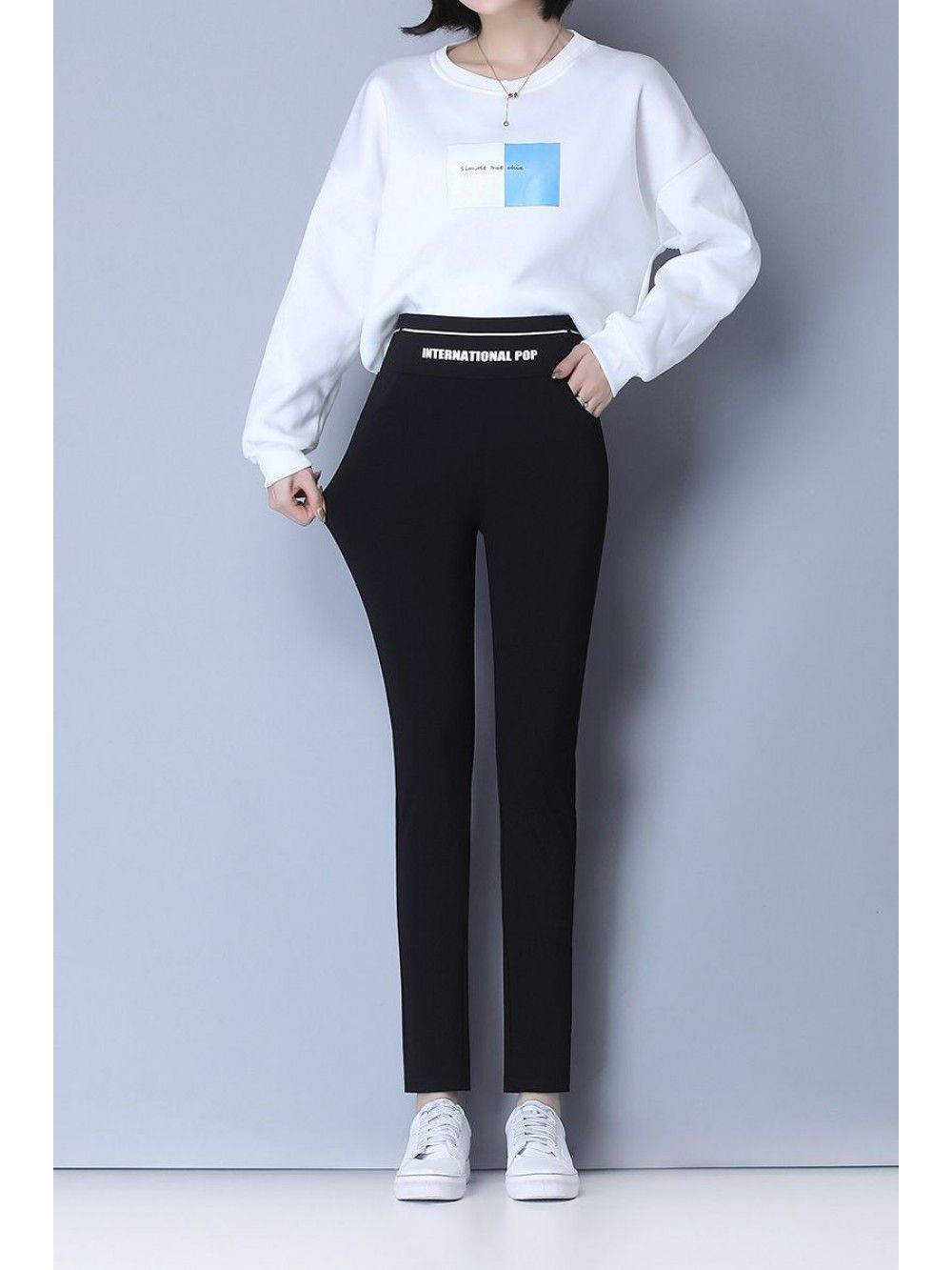Leggings for women's wear fall New Black Slim magic pants sports Leggings